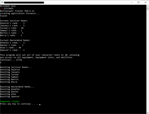 Resident Evil Resistance Hack - Other - Ghoztcraft [Gaming Made Easy]